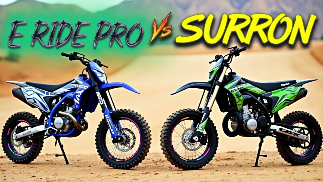 E Ride Pro vs Surron: Which Dirtbike Rides Better? - Coruzant Technologies