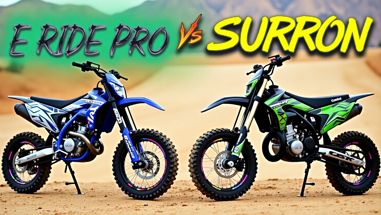E Ride Pro vs Surron: Which Dirtbike Rides Better? - Coruzant Technologies