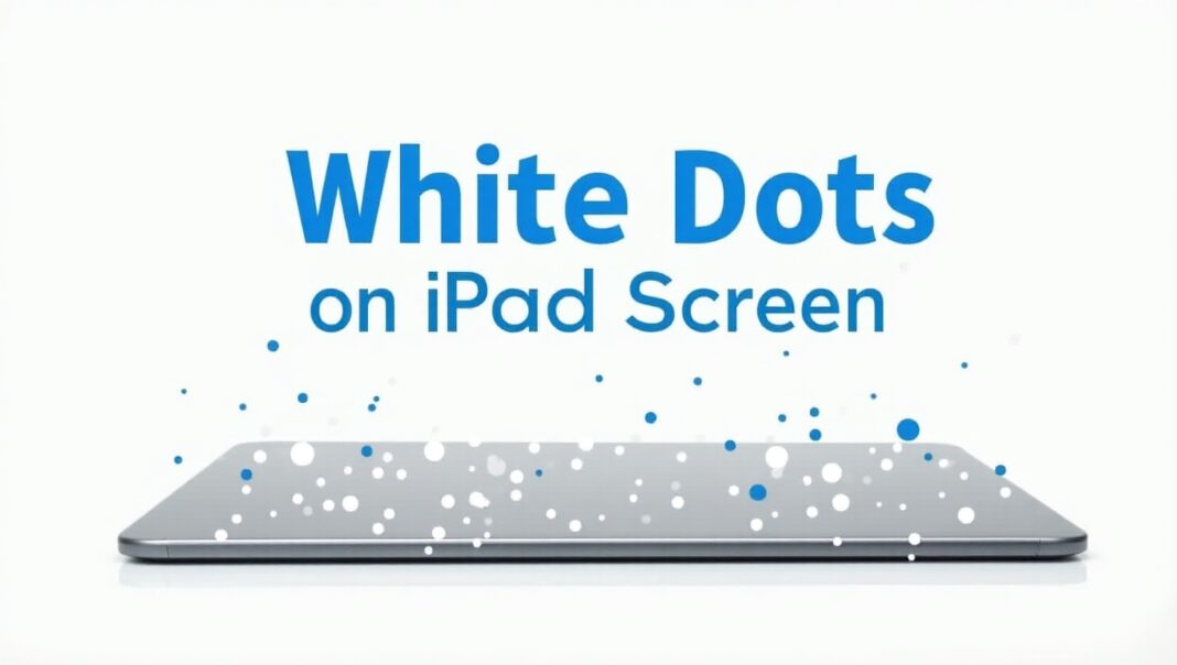 White Dots on iPad Screen: Key Causes and Quick Solutions - Coruzant ...