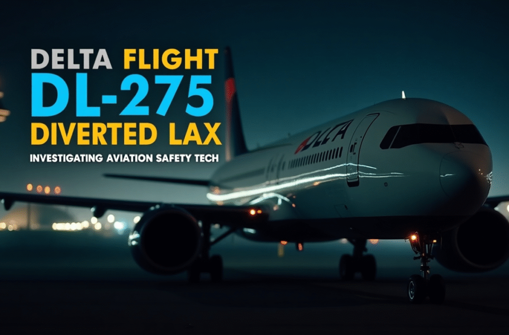 Delta flight DL275 diverted LAX: Investigating Aviation Safety Tech ...