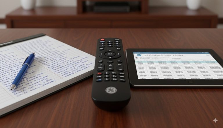 GE Universal Remote Codes A-Z List and Programming Guide - Coruzant ...