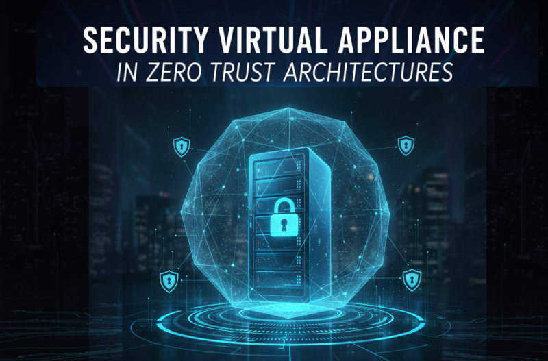 Security Virtual Appliance in Zero Trust Architectures