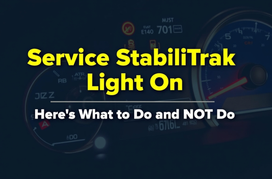 Service StabiliTrak Light On? Here's What to Do and NOT Do - Coruzant ...