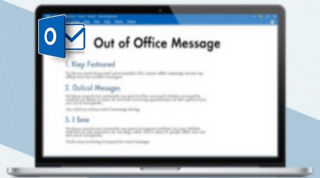 Out of Office Message Setup in Outlook: A Quick Tutorial