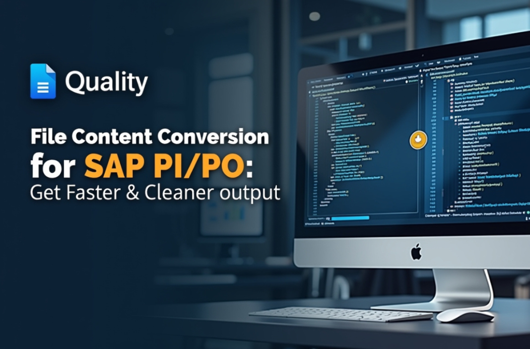 File Content Conversion for SAP PI/PO: Fast & Clean Output