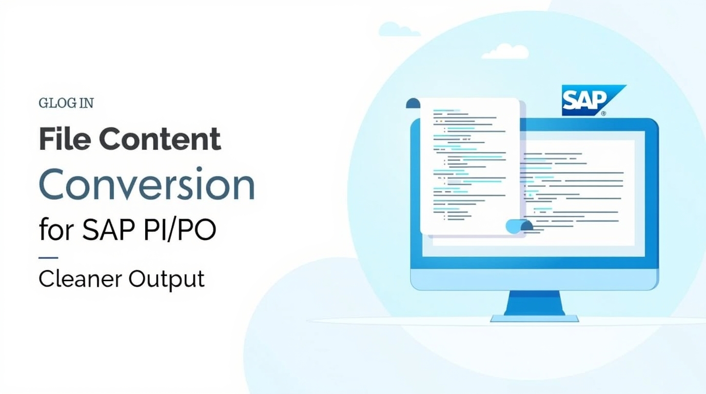 File Content Conversion for SAP PI/PO: Fast & Clean Output