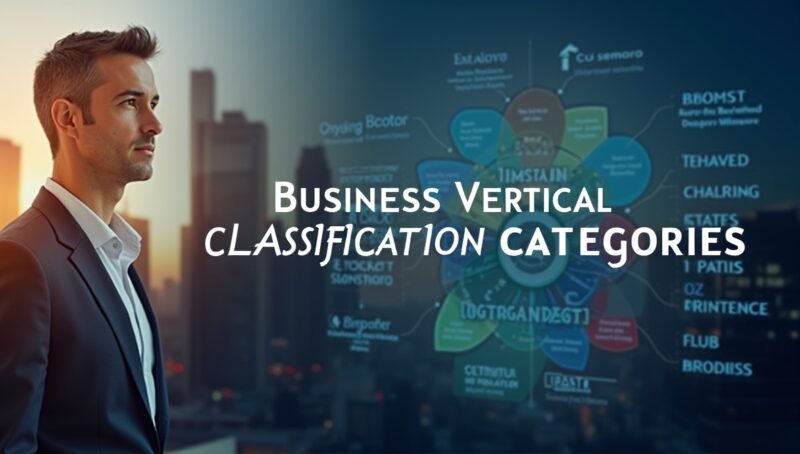 Business Vertical Classification Categories: A Guide for Startups