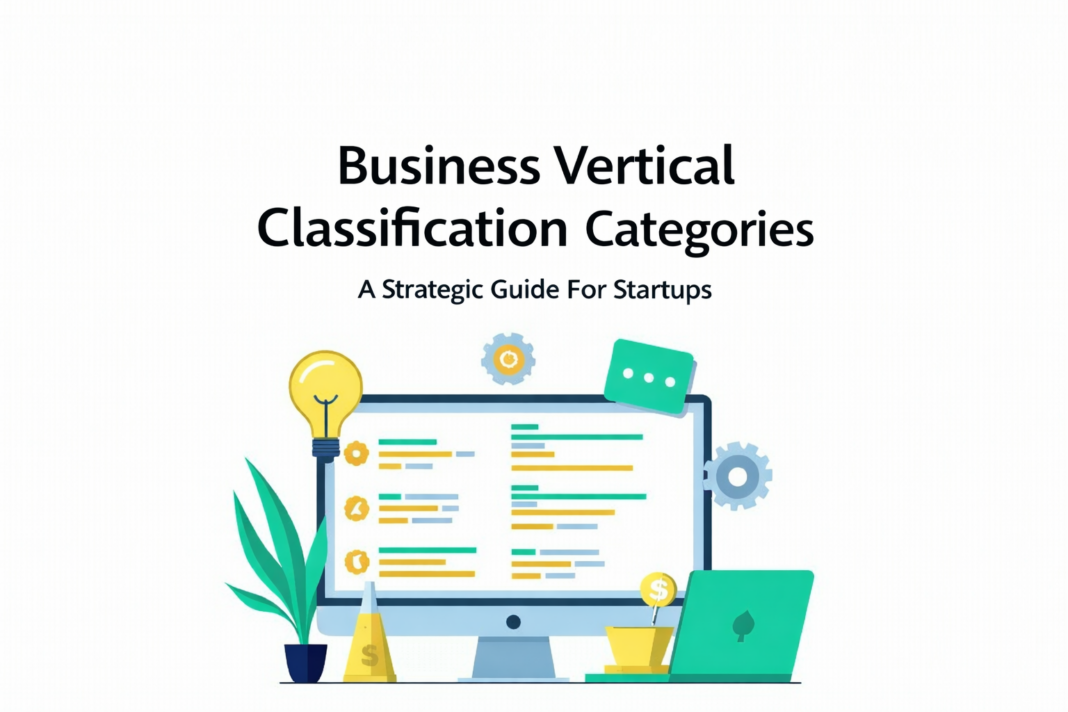 Business Vertical Classification Categories: A Guide for Startups