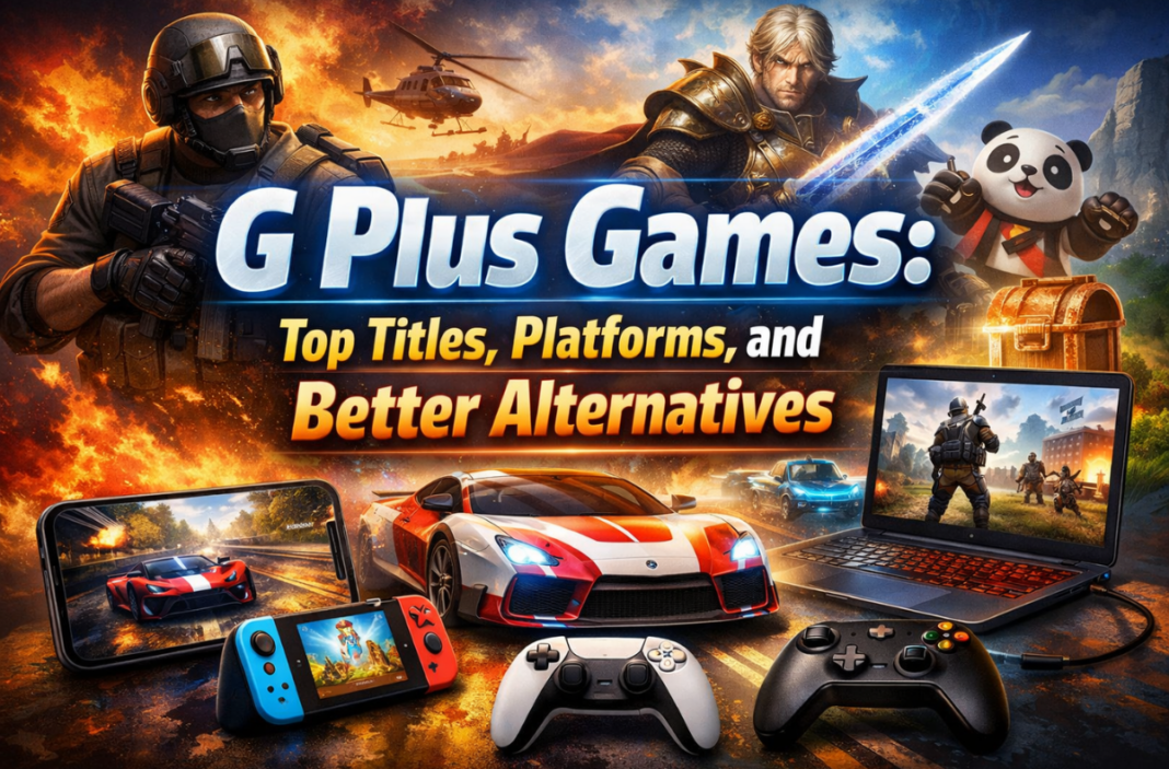 G Plus Games Guide: Top Titles, Platforms, and Better Alternatives