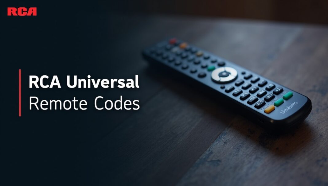 RCA Universal Remote Codes: Updated List for Major TV Brands